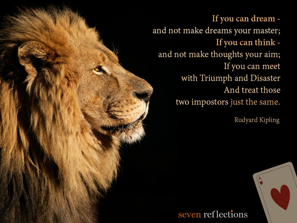 Rudyard Kipling: Born the Ace of Hearts!