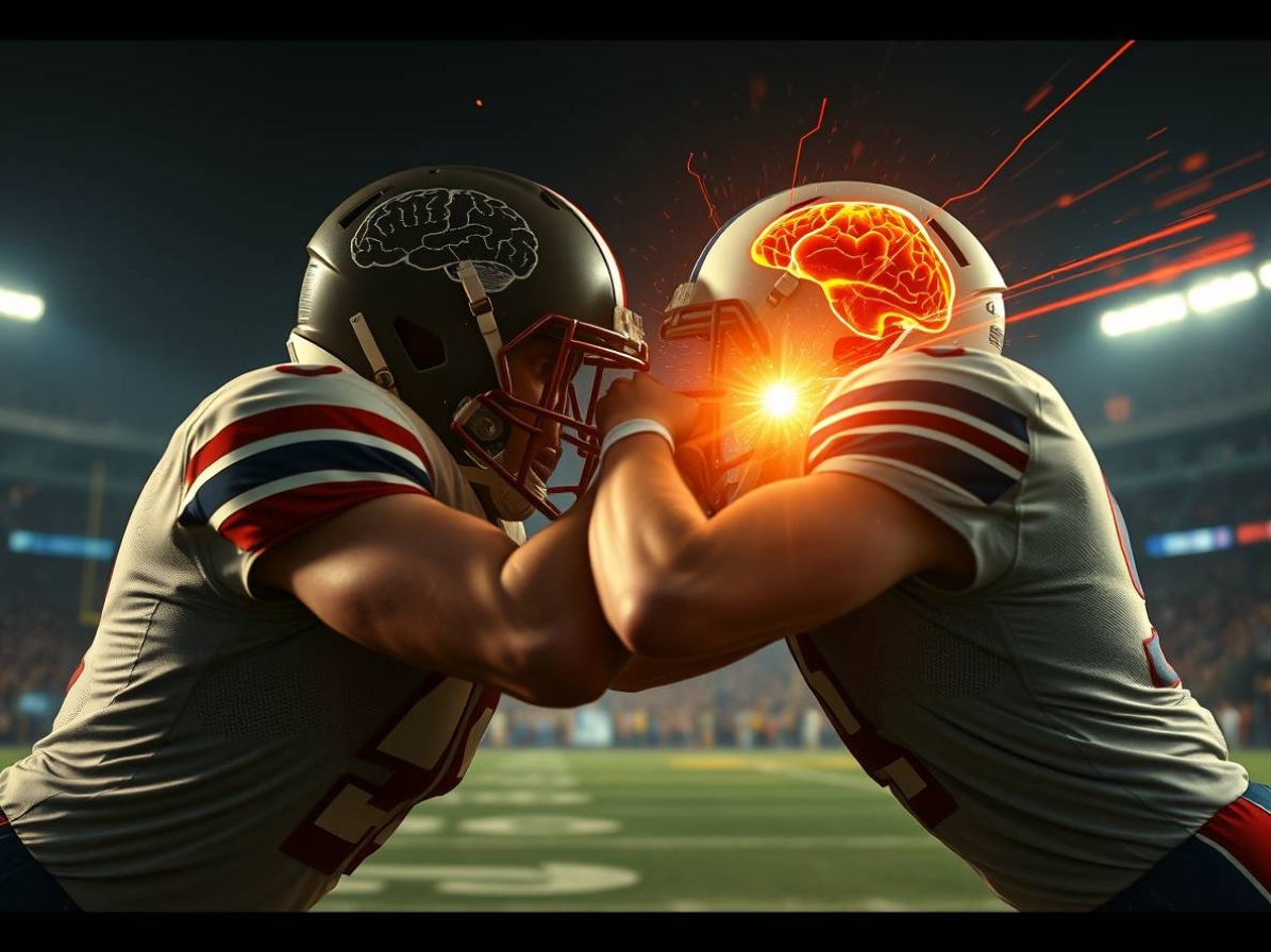 Football Impacts Linked to Deep Brain Structure Changes
