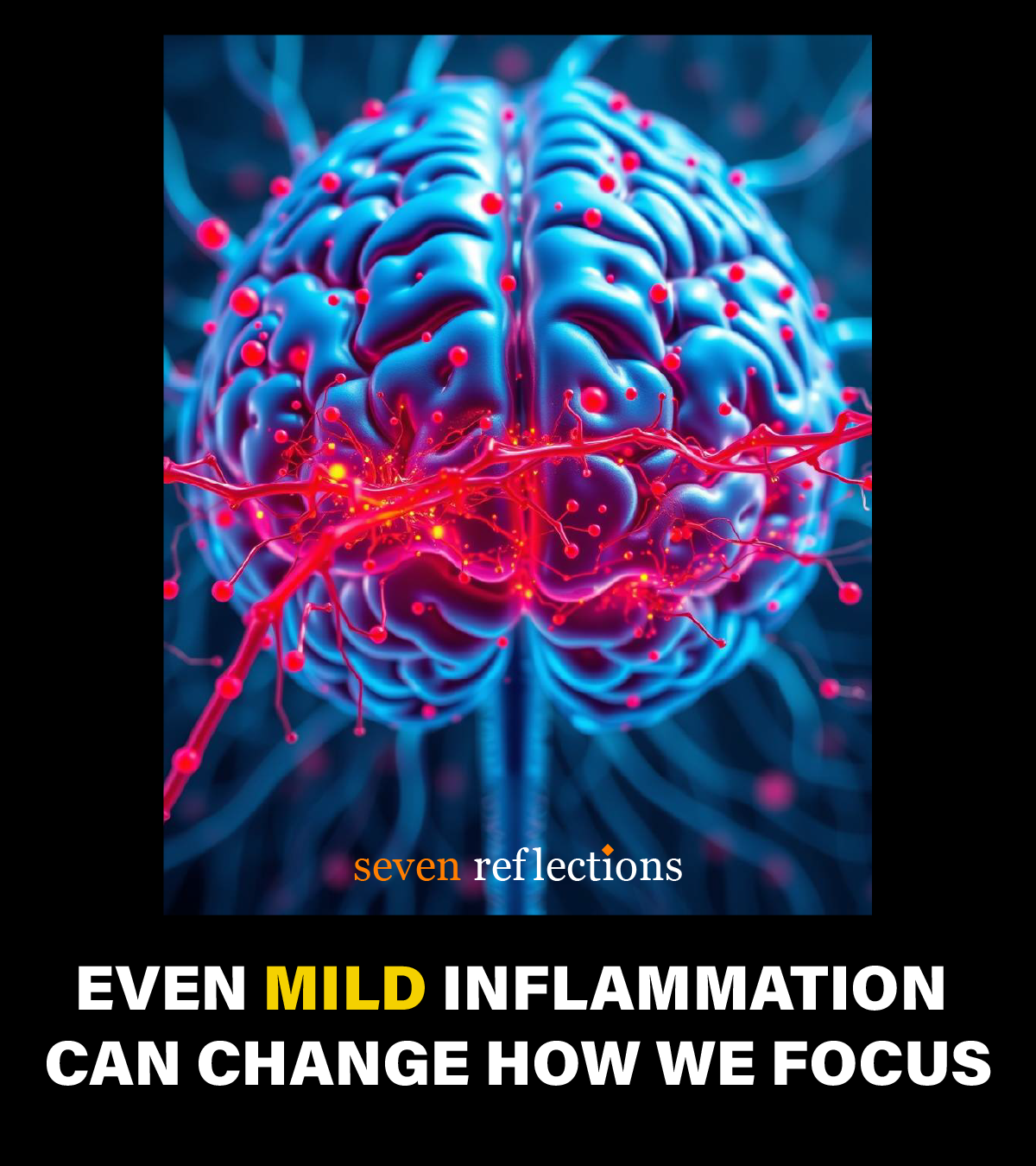 Low-Grade Inflammation Disrupts Attention Networks in Youth