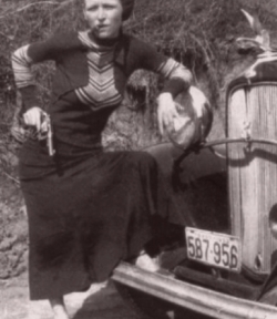 Bonnie Parker: Born the Eight of Diamonds!